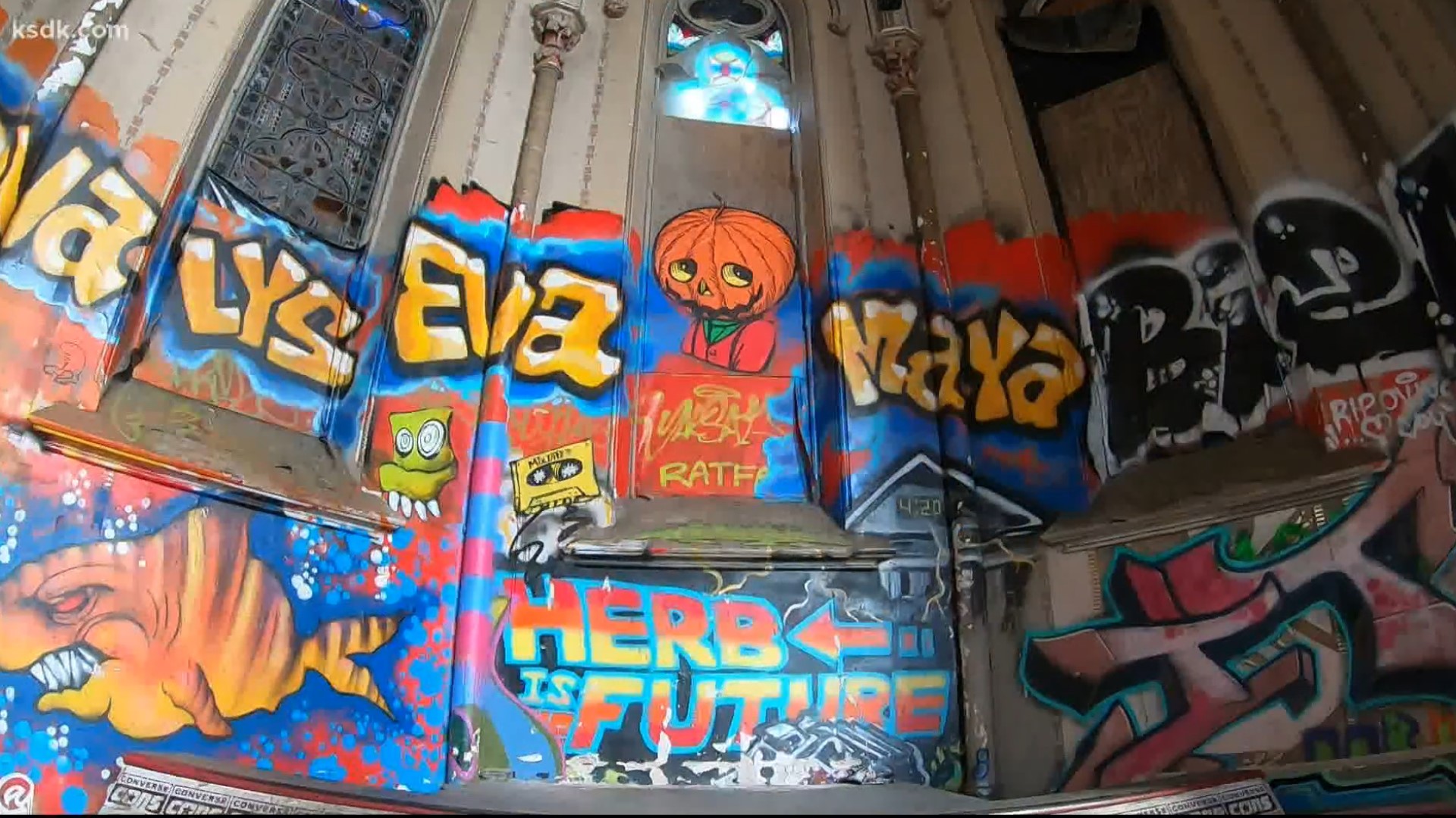 Before the fire: Take a look inside SK8 Liborius Church | ksdk.com