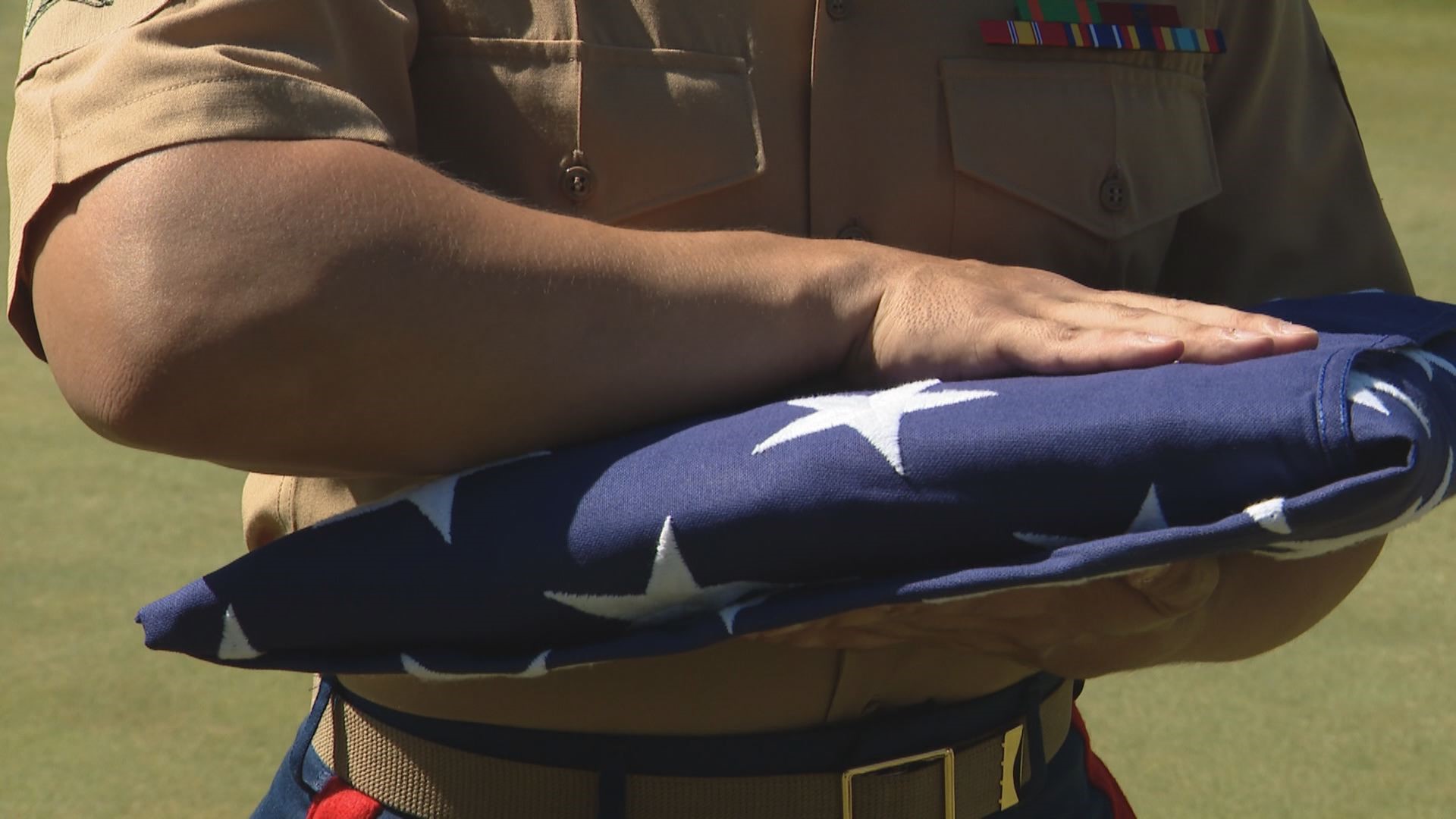 What each fold represents when folding an American flag | ksdk.com