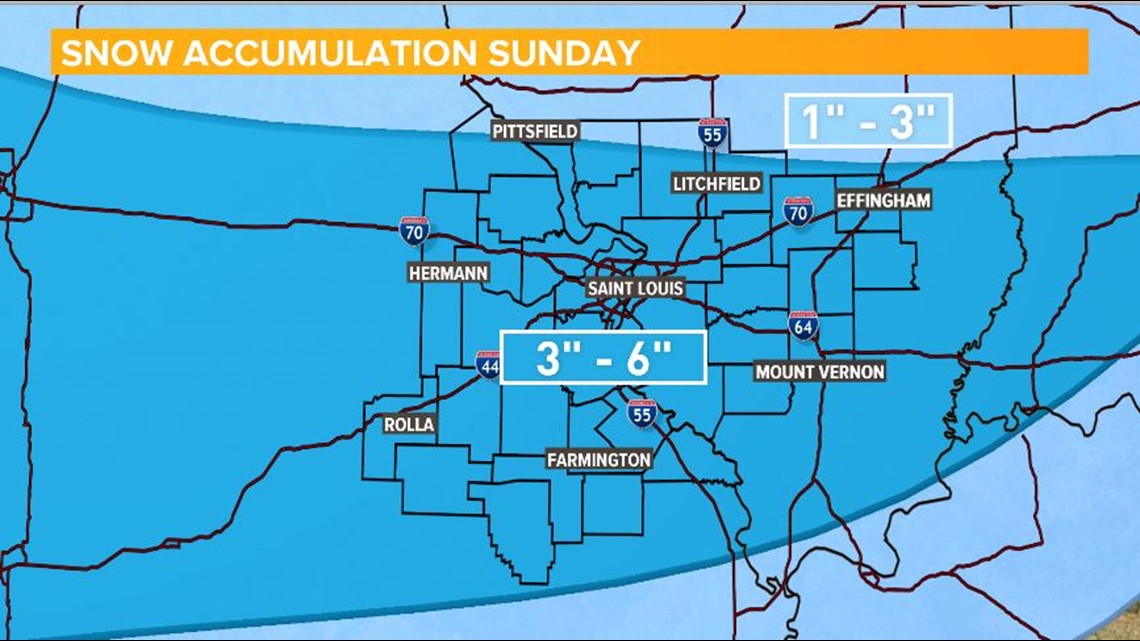 Get ready, another shot of snow headed to St. Louis | ksdk.com