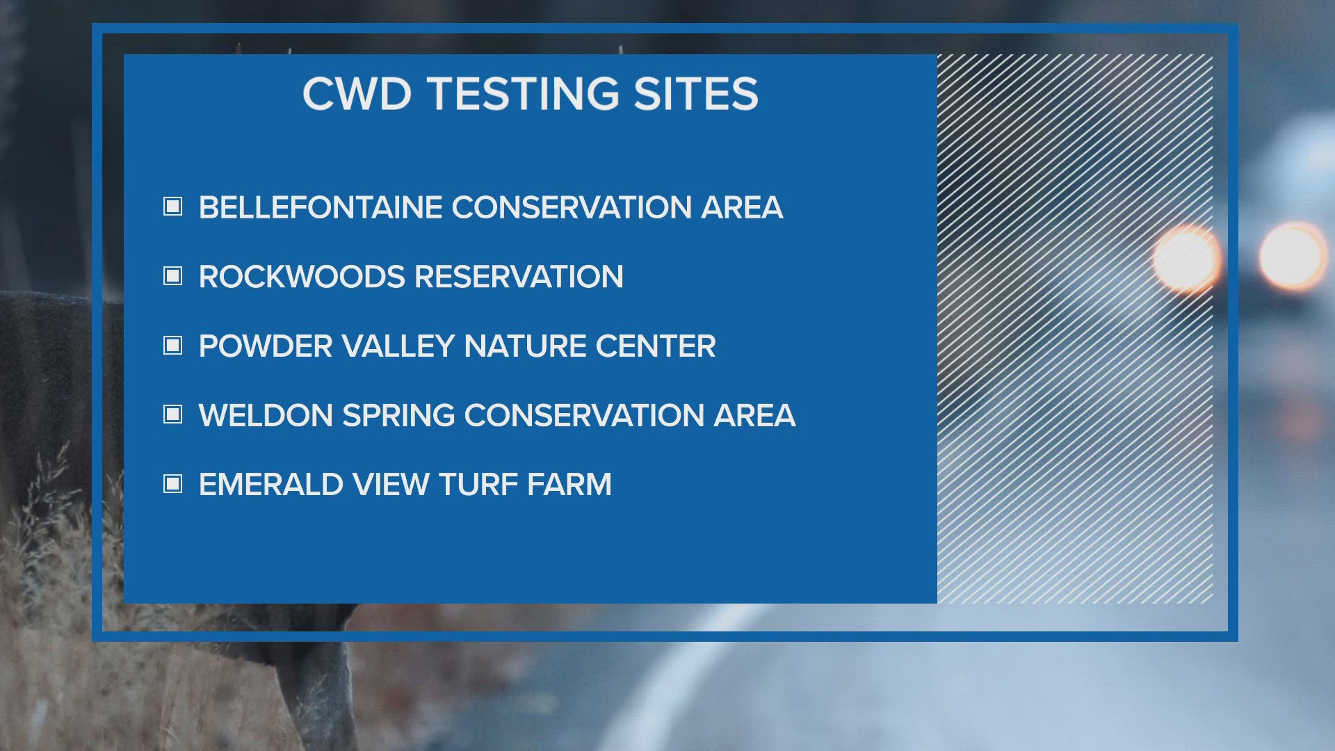 Some St. Louis area hunters must now test their deer for a 100% fatal ...