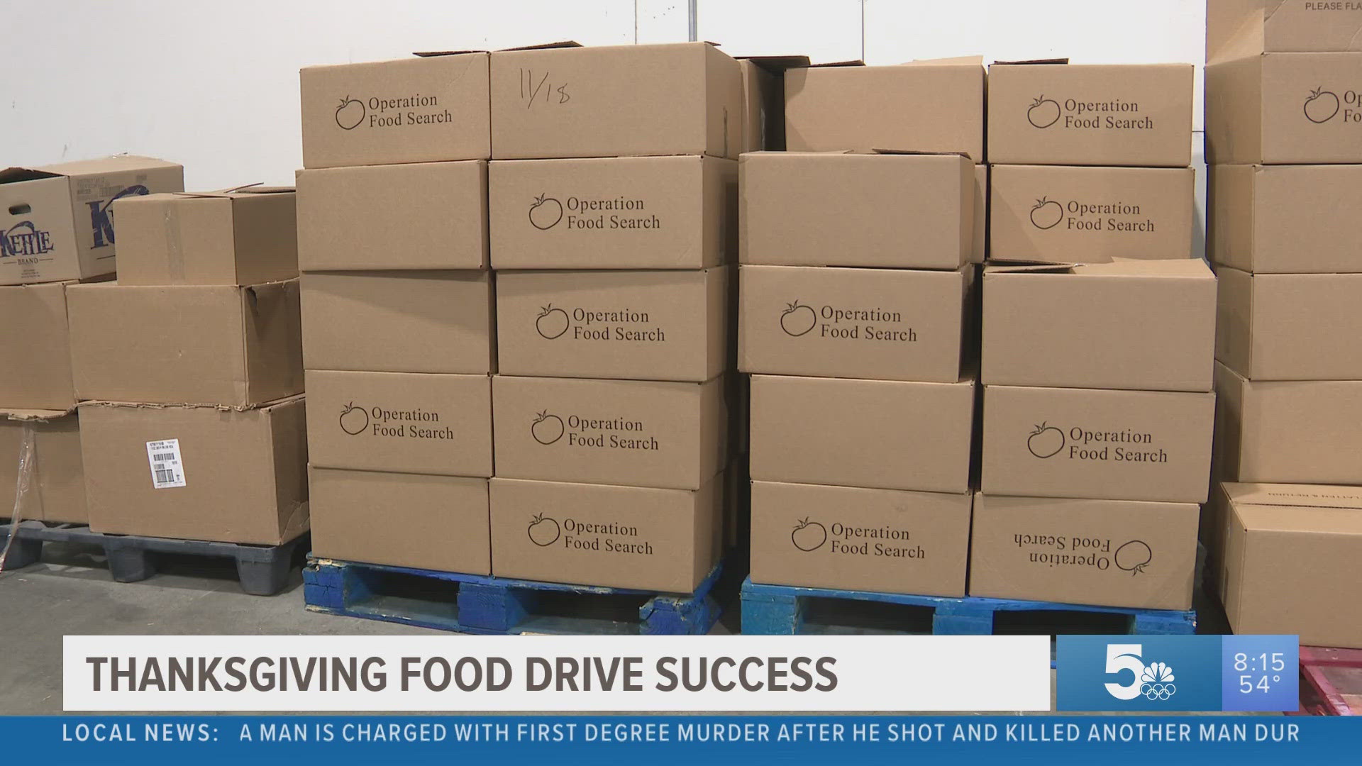 5 On Your Side teams up with Operation Food Search for food drives ...