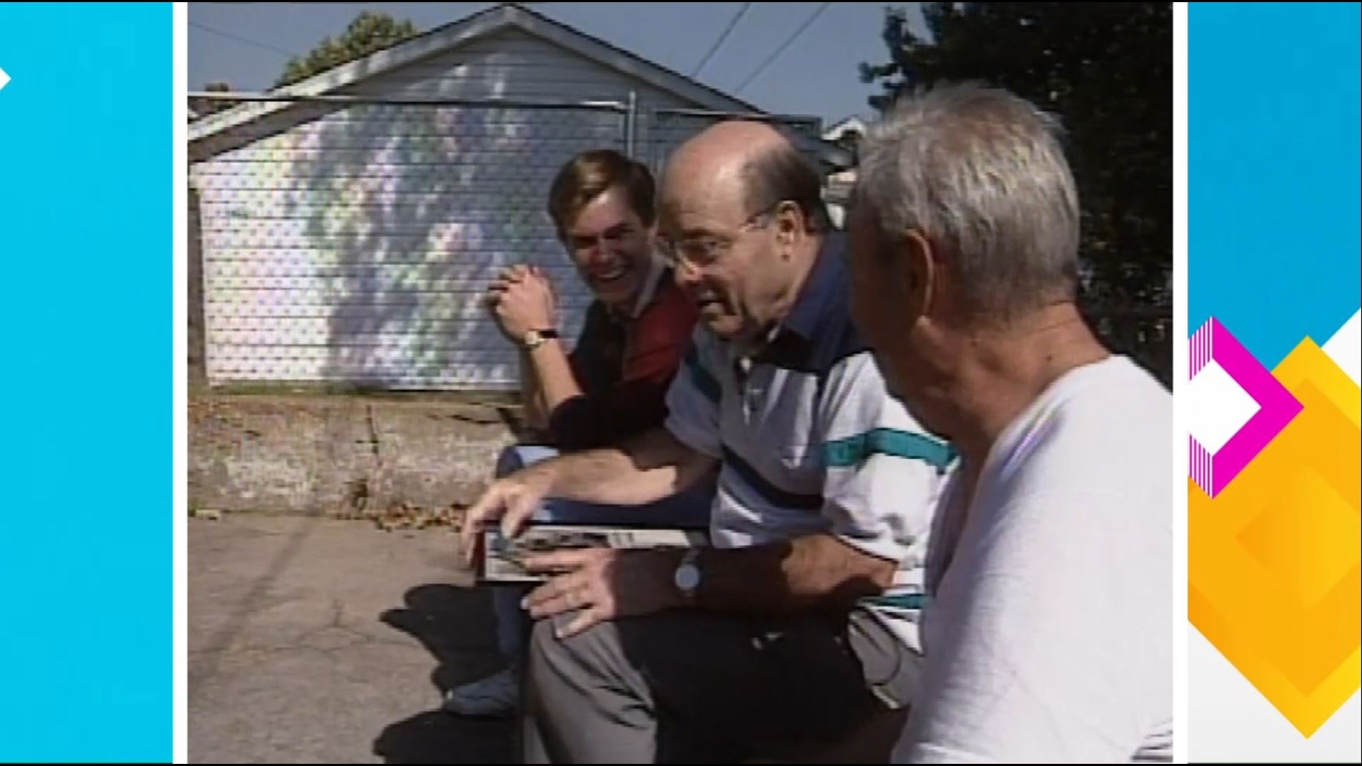 Joe Garagiola visits The Hill with Dan Buck in 1995 | ksdk.com