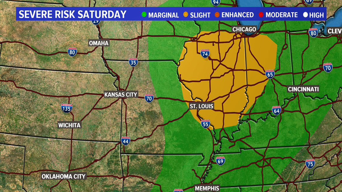 St. Louis weather forecast: Tracking hail, thunderstorms Thursday ...