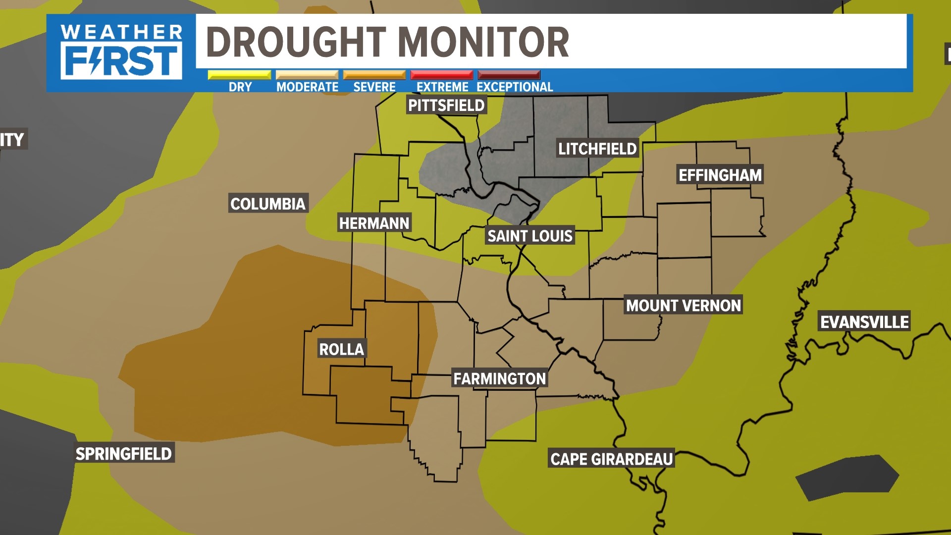 Rainfall helps St. Louis drought conditions | ksdk.com