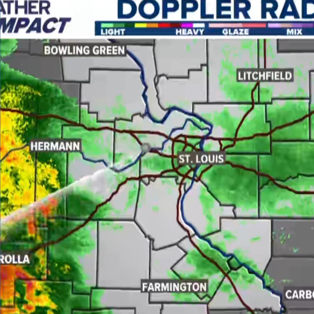 St. Louis live weather radar shows storms moving in Tuesday | ksdk.com