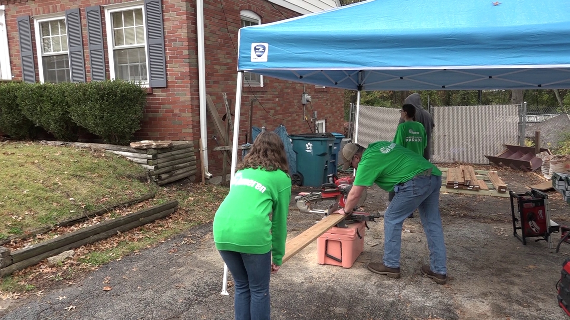 Ameren, Rebuilding Together St. Louis build accessible ramp | ksdk.com