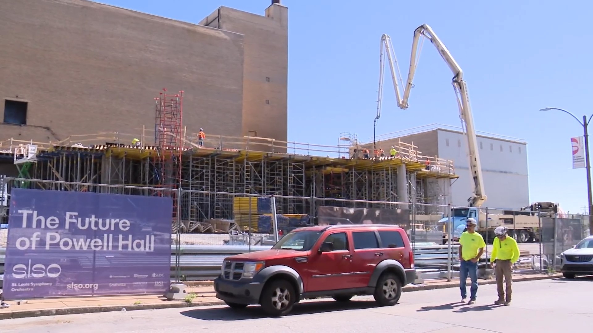 Behind the scenes: 1 year into Powell Hall renovation project | ksdk.com