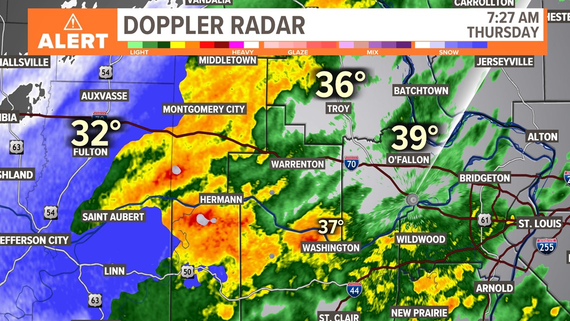 St. Louis weather forecast: Rain, snow | ksdk.com