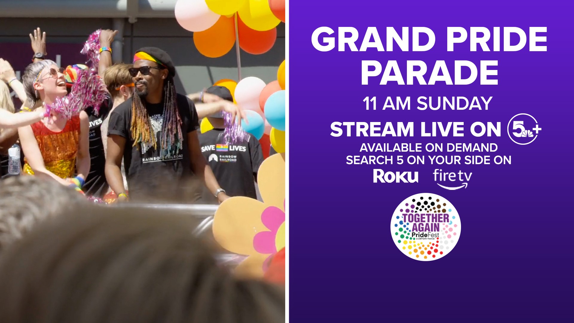 How to watch the St. Louis Grand Pride Parade on 5+ | ksdk.com