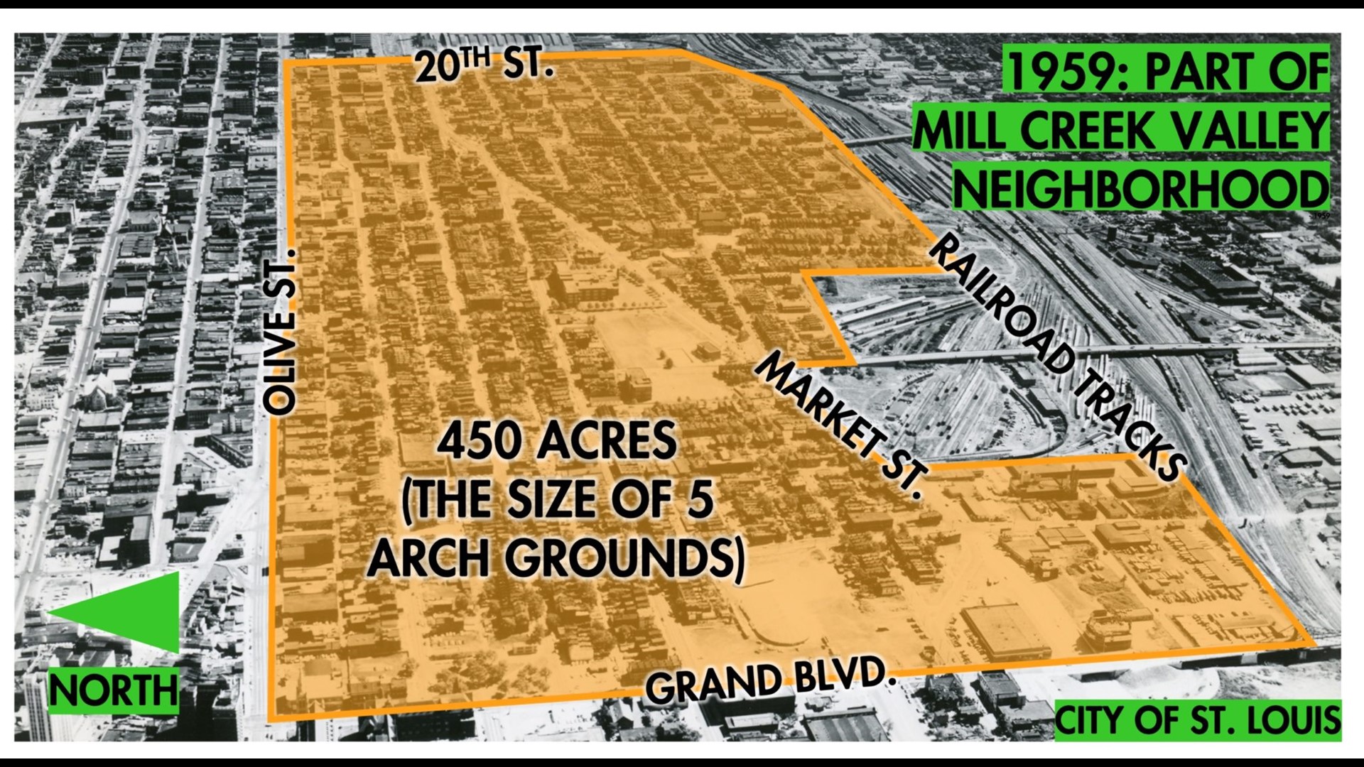 CityPark stands on what was once Mill Creek Valley, St. Louis | ksdk.com