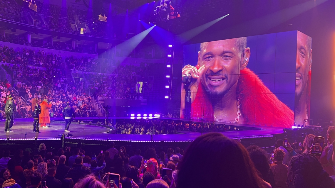 Usher brings career-spanning performance to St. Louis in 2 shows | ksdk.com