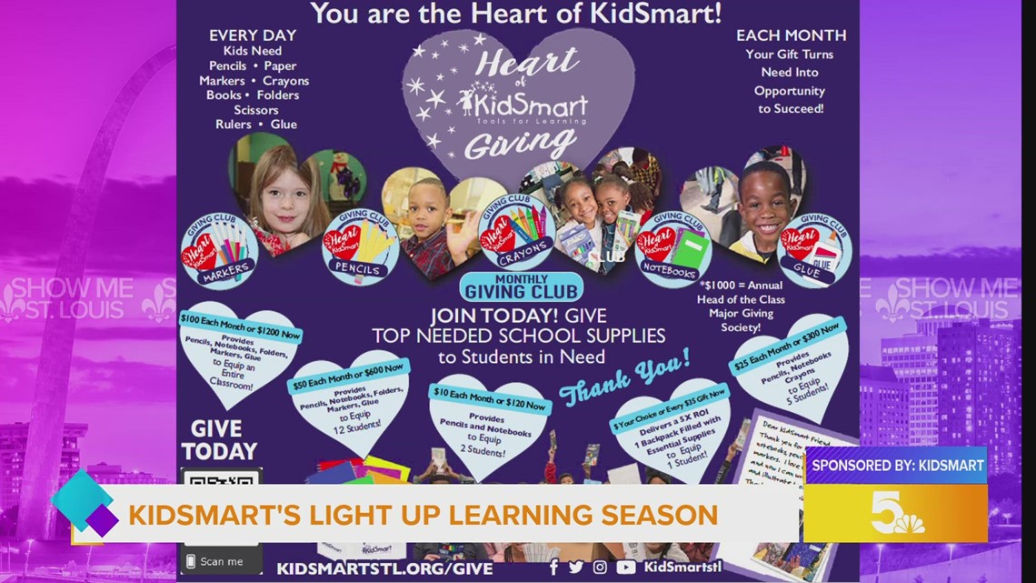 Learn more about KidSmart's Light Up For Learning Campaign | ksdk.com