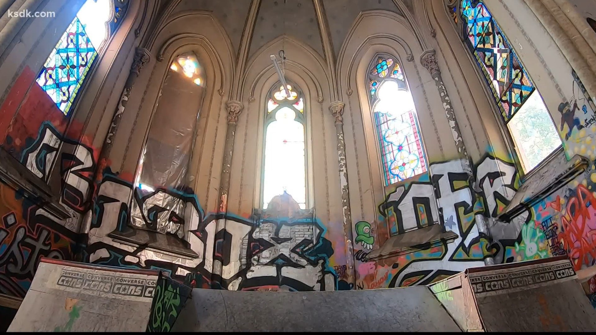 Before the fire: Take a look inside SK8 Liborius Church | ksdk.com