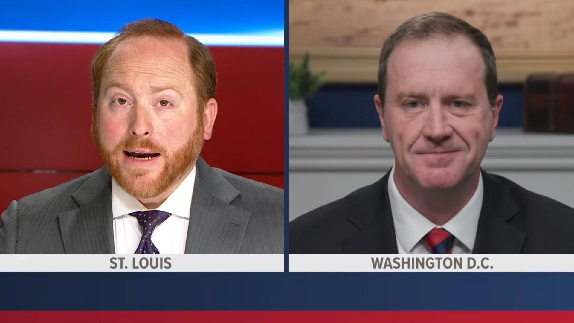 Sen. Eric Schmitt on federal spending, defends Trump Administration's decision to pause NIH ...