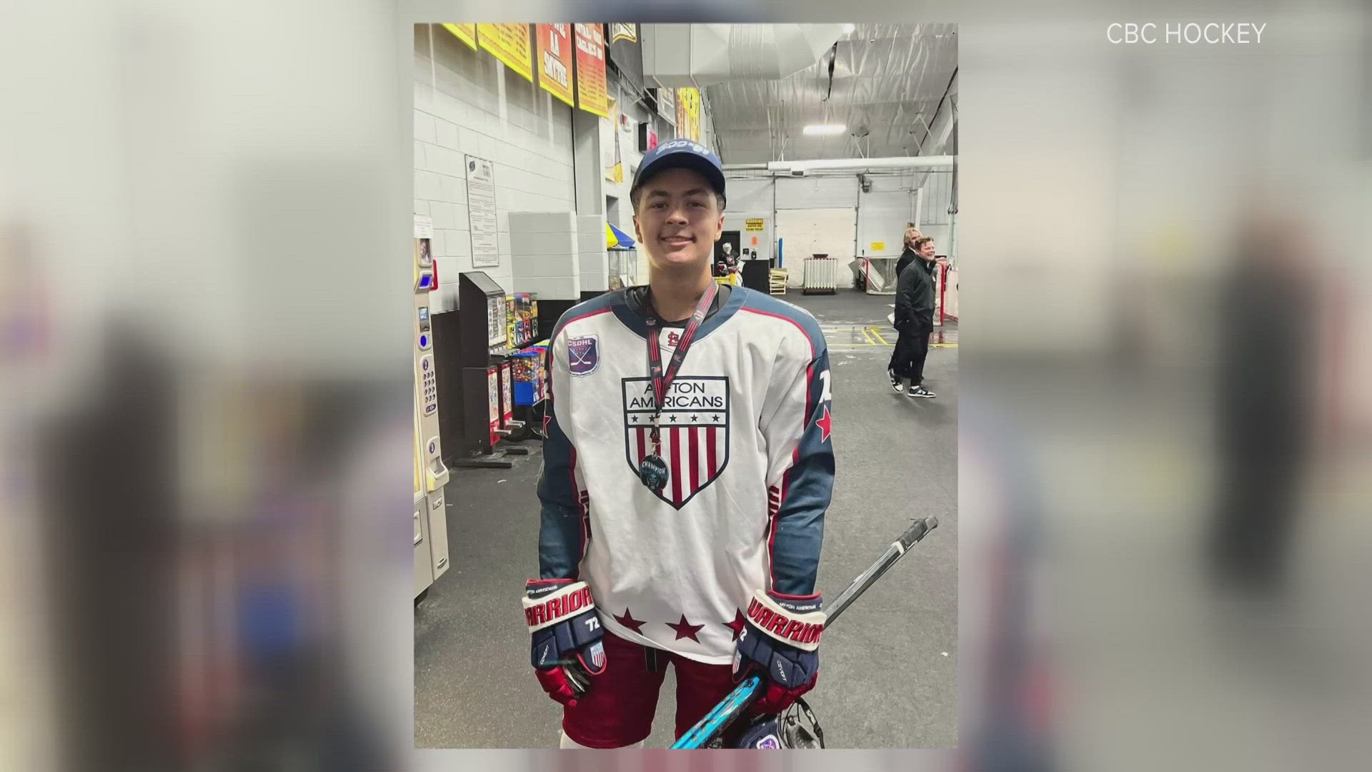 Hockey community holds vigil for CBC student hit by stray bullet ...
