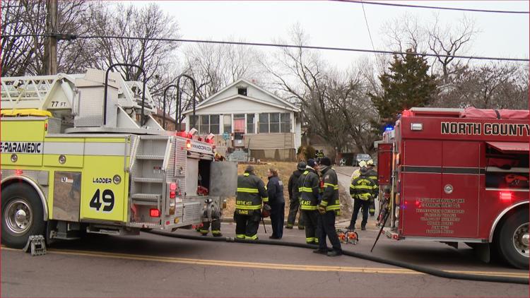 Fire leaves 2 injured in Jennnings | ksdk.com