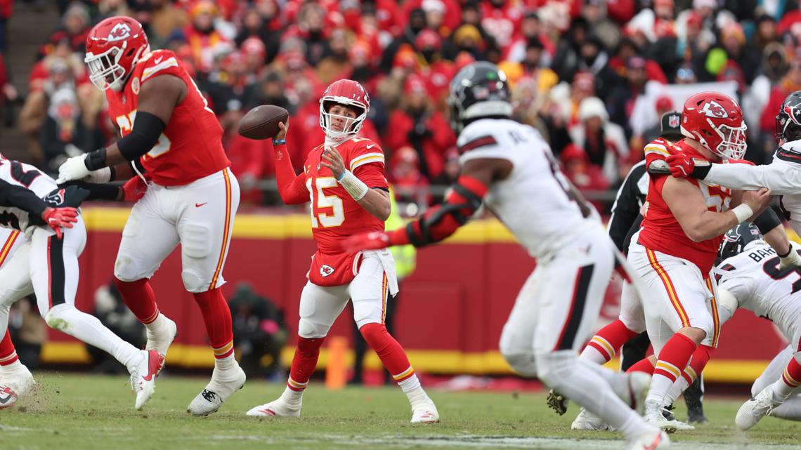 Chiefs win 23-14 over Texans and another AFC title game trip | ksdk.com