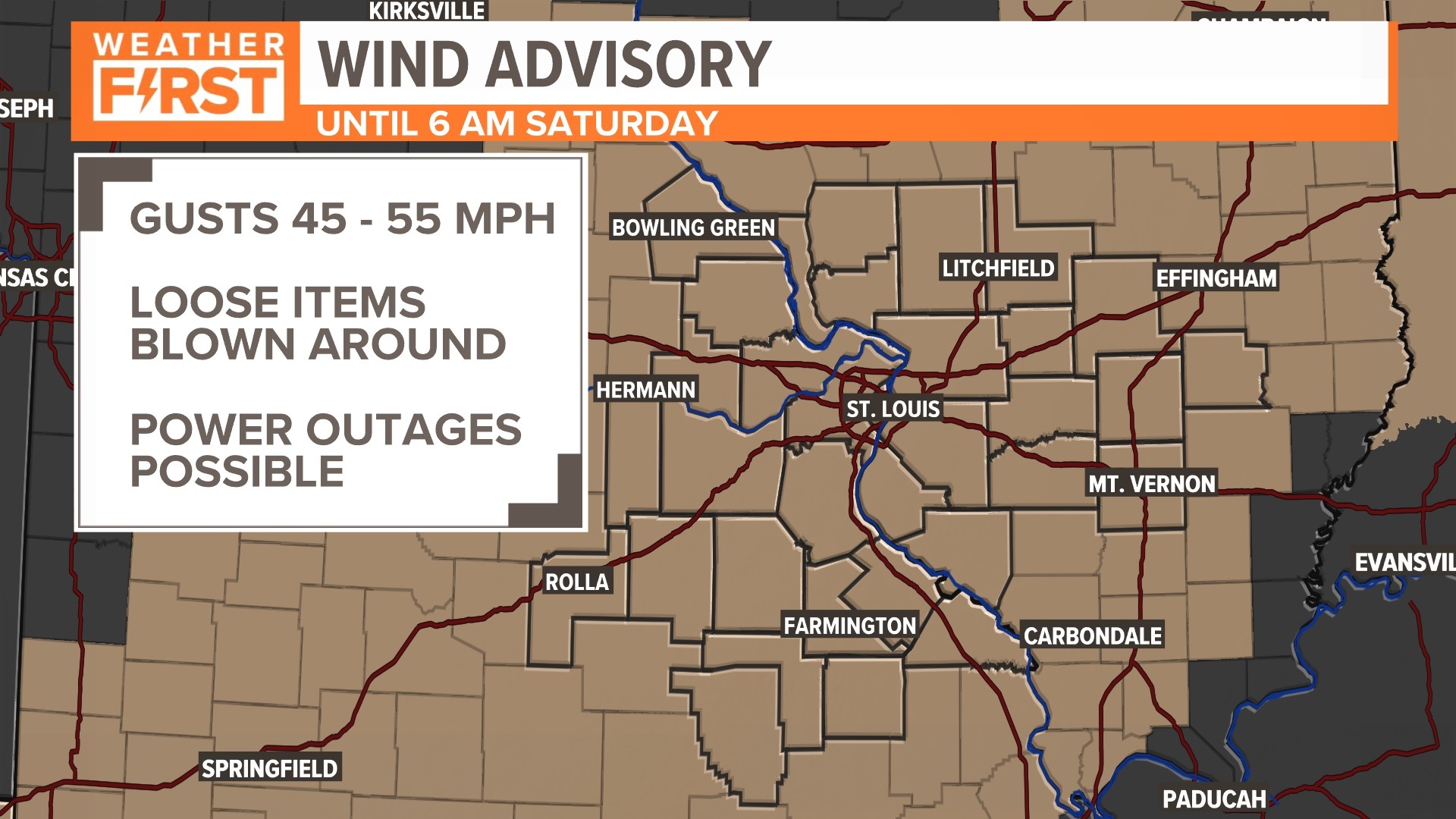 Another winter storm is coming to St. Louis on Friday | ksdk.com