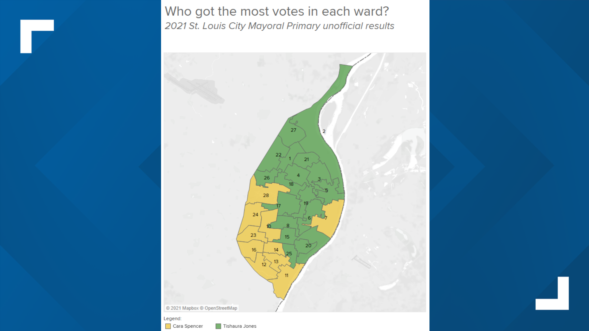 St. Louis mayoral race primary: How wards voted | ksdk.com