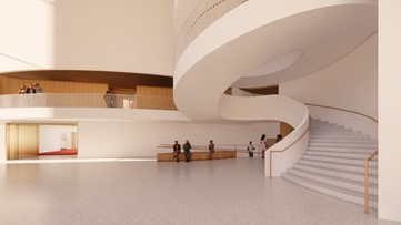 Take a look inside Powell Hall's 65,000-foot expansion project | ksdk.com