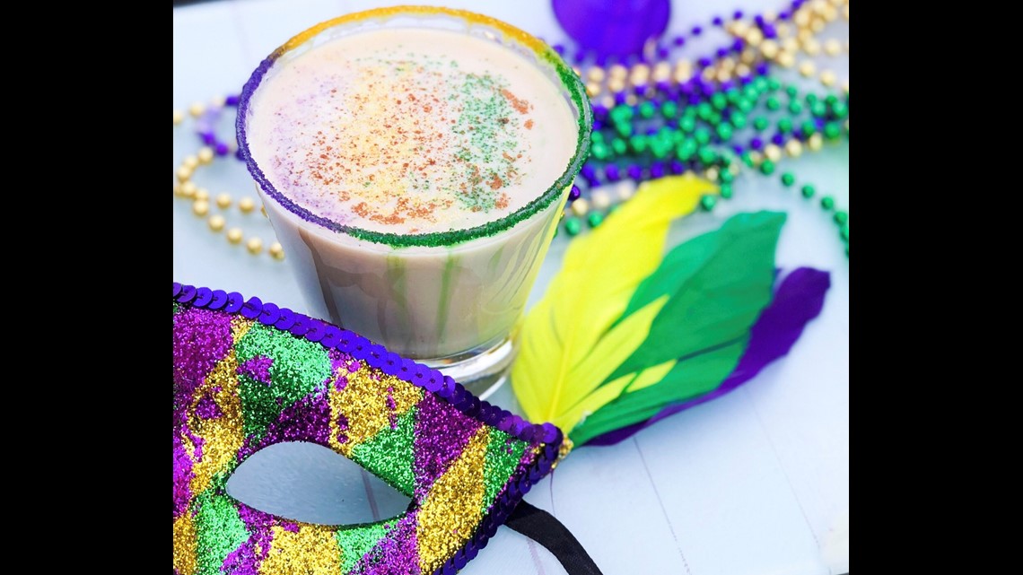 RECIPE: King Cake Cocktail, perfect for Mardi Gras weekend | ksdk.com
