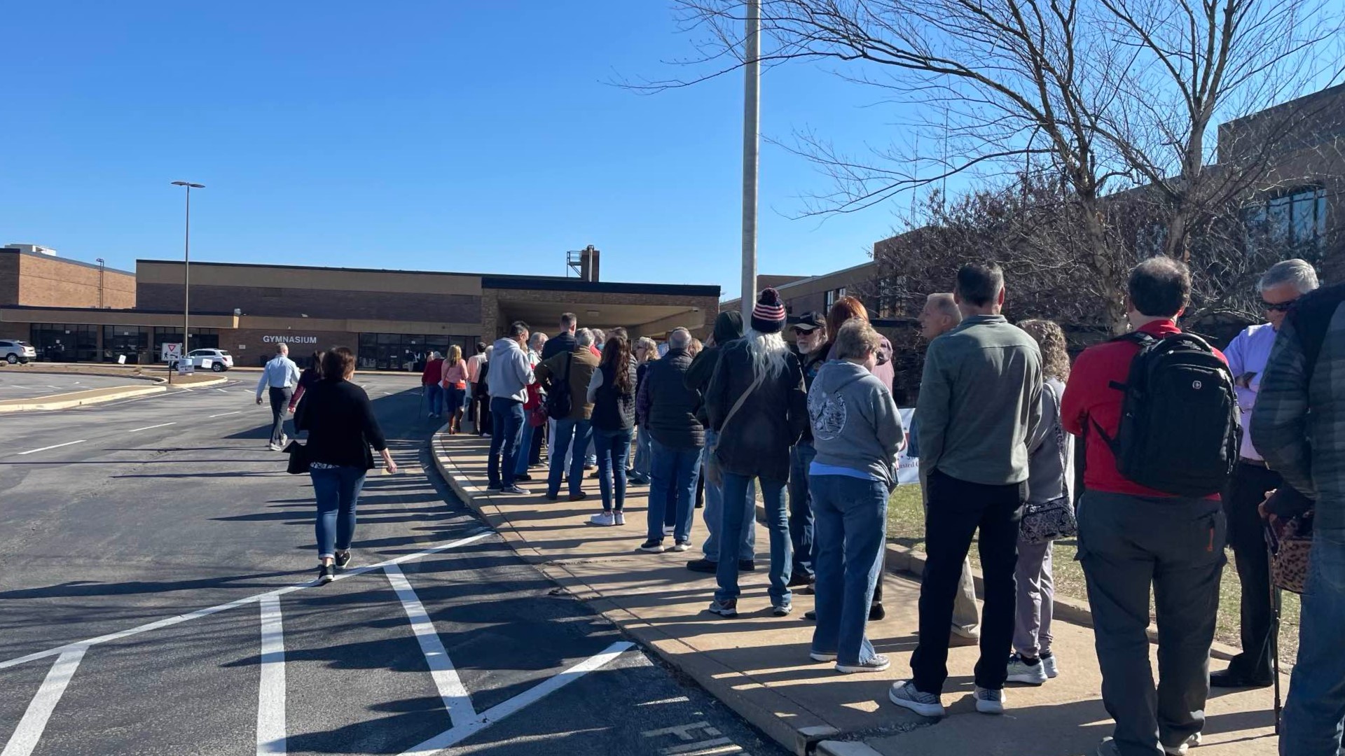 Hundreds gathered for the Missouri GOP presidential caucus | ksdk.com