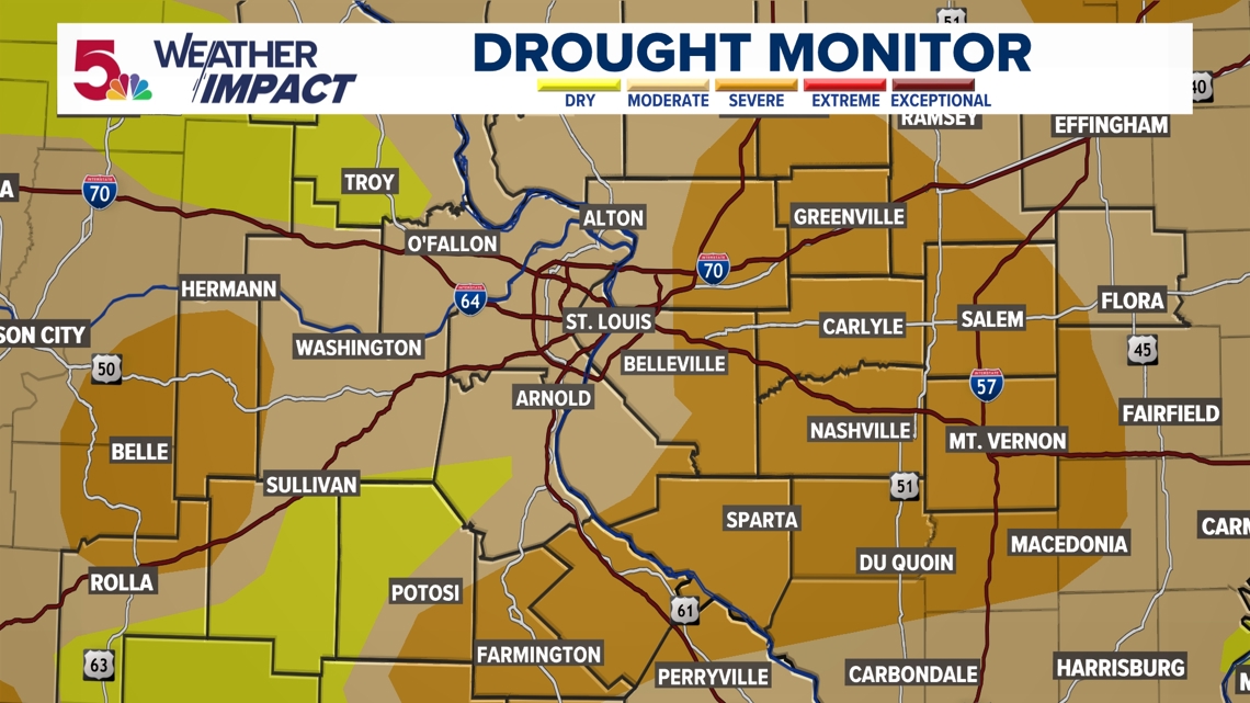 Dry weather persists as drought worsens heading into October in St ...