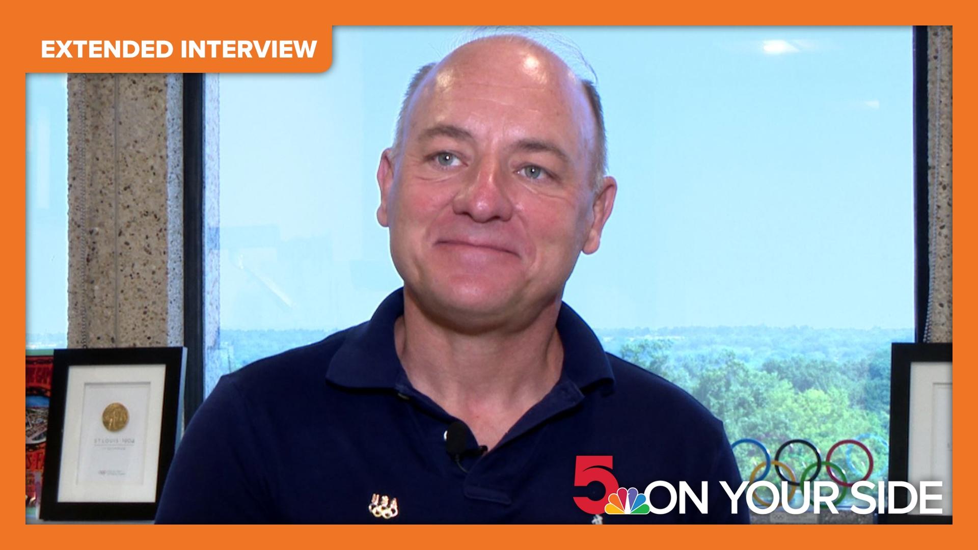 Extended interview: Chairman of St. Louis Sports Commission, Olympic ...