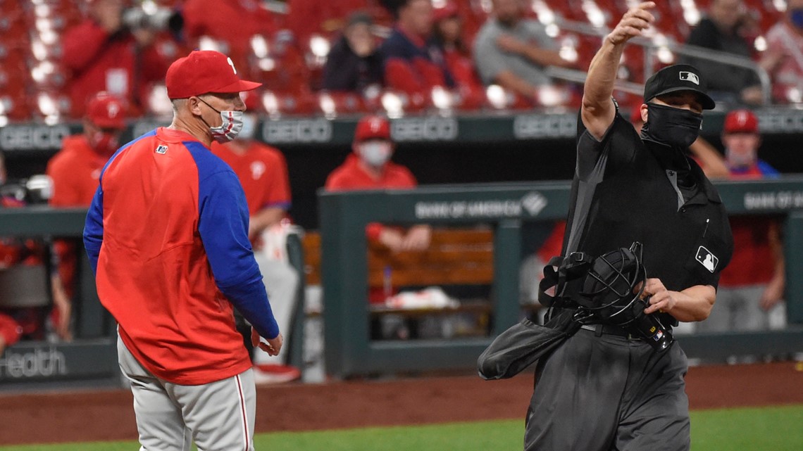 Harper hit in face, Phillies beat Cardinals 5-3 | ksdk.com
