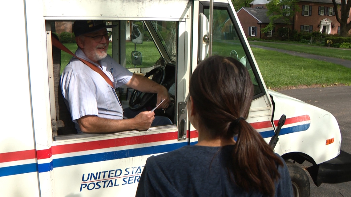 After 41 years, neighborhood gives beloved mail carrier a party he'll ...