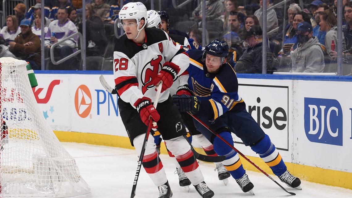 St. Louis Blues score: L 7-4, game report against Devils | ksdk.com