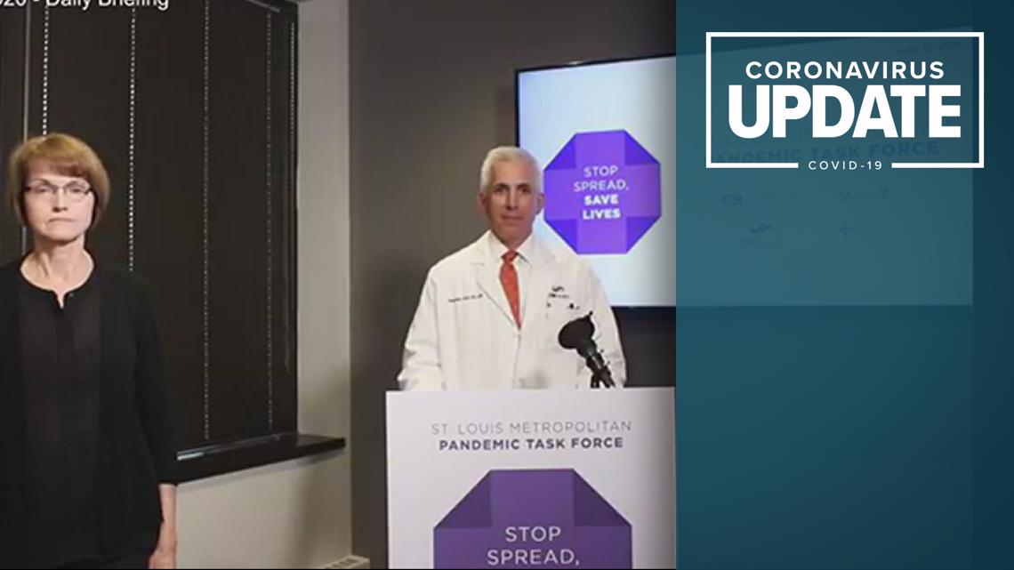 St. Louis coronavirus: Task Force provides hospital update | ksdk.com