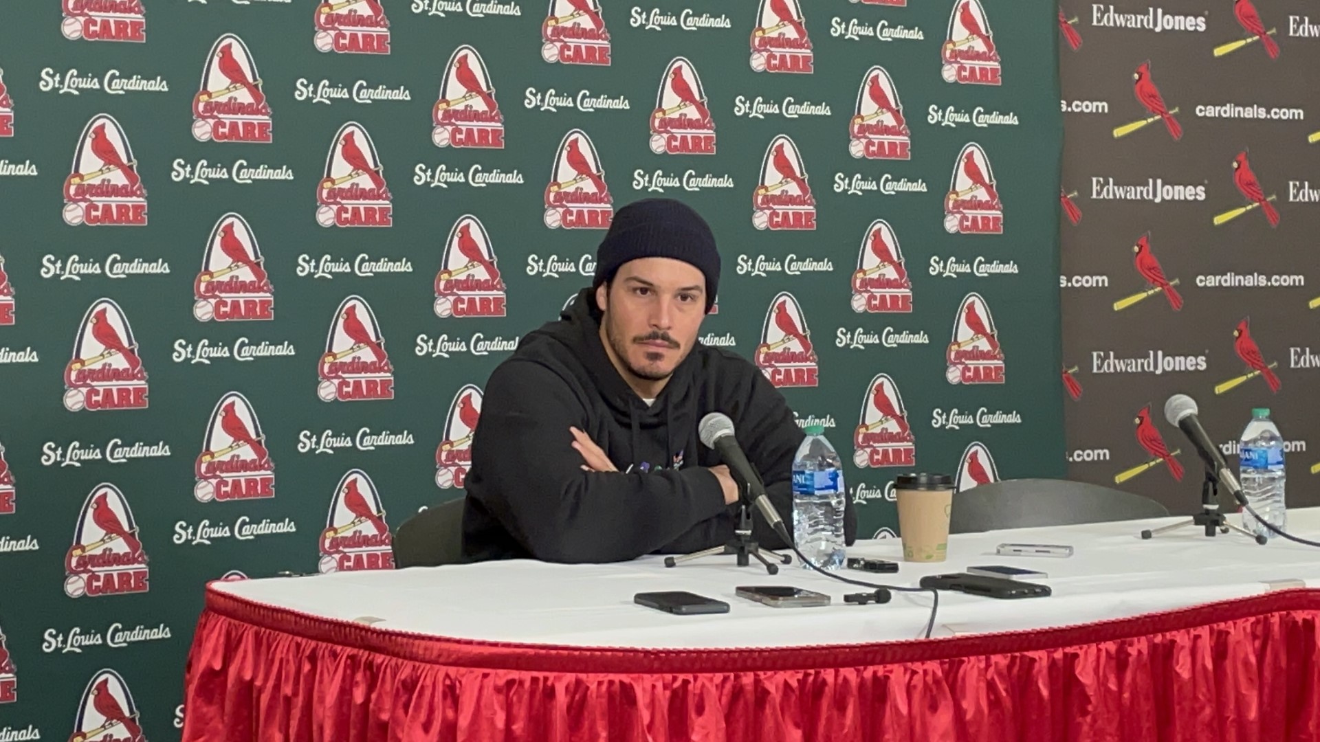 Nolan Arenado St. Louis Cardinals 2023 Winter Warm-Up | ksdk.com