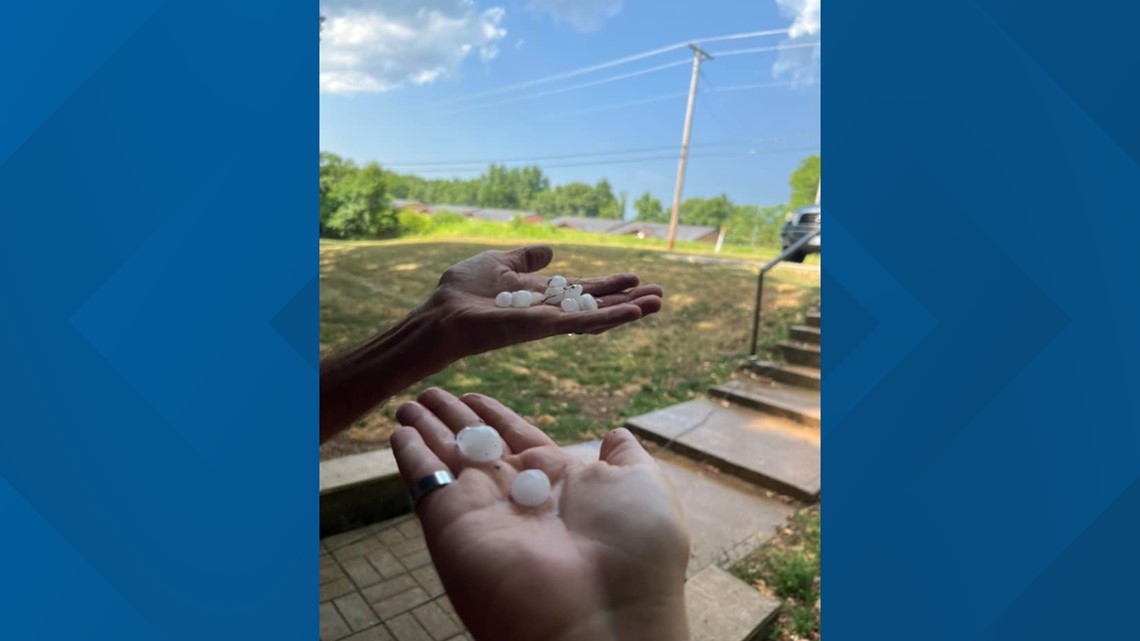 PHOTOS: Storm damage, hail in St. Louis area | ksdk.com