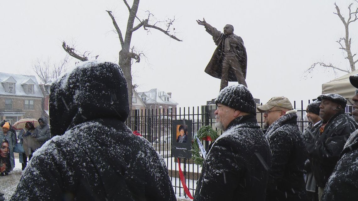 North St. Louis community rededicates MLK statue in Fountain Park ahead ...