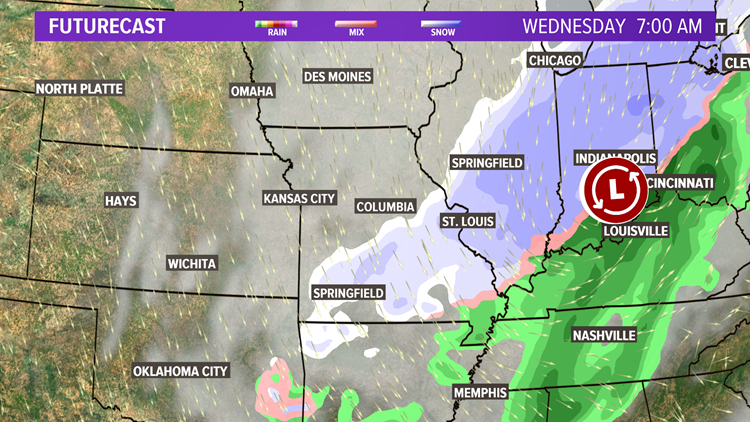 St. Louis weather forecast: Tracking snow and rain this week | ksdk.com
