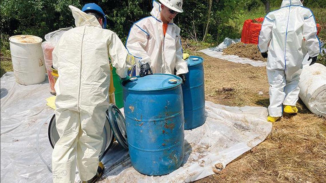 EPA removes 30 liquid-filled drums dumped on JeffCo property | ksdk.com