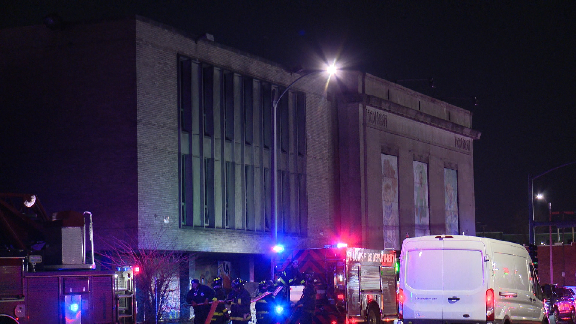 1 dead in fire at former St. Louis Greyhound station where some ...