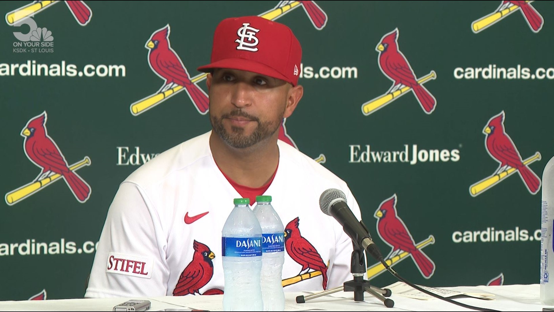 Oli Marmol on Cardinals series sweep against Miami Marlins | ksdk.com