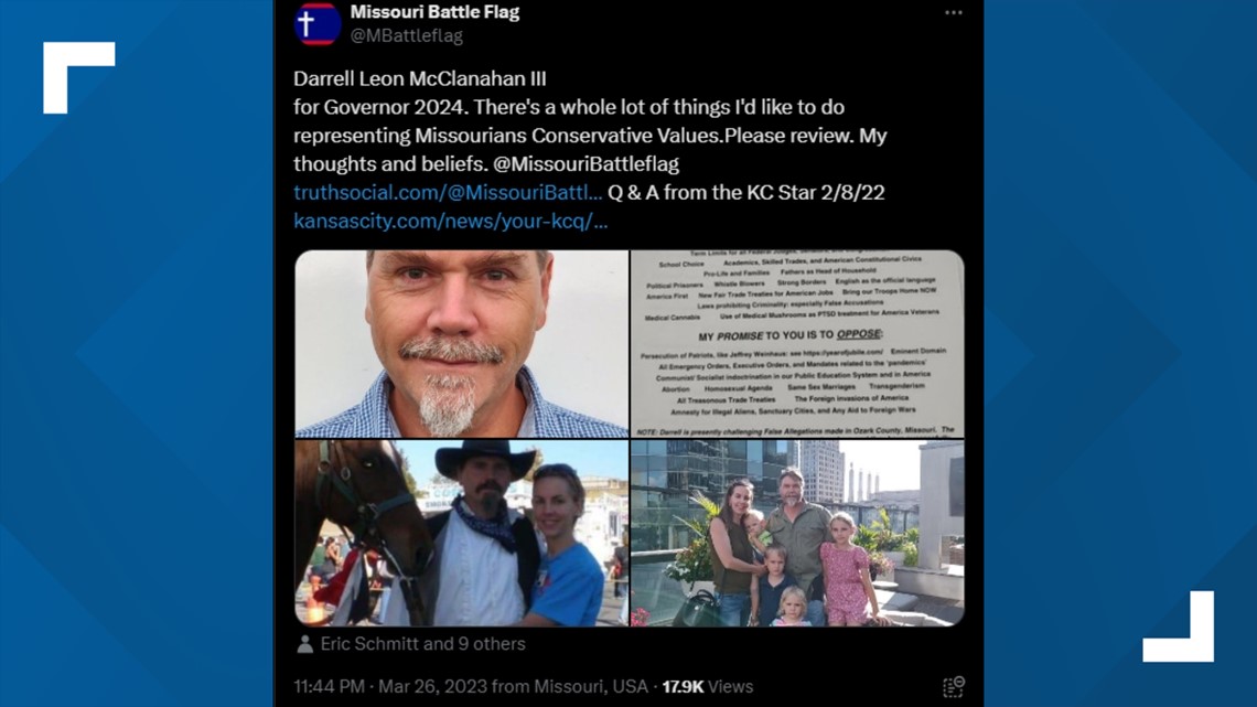 'KKK-affiliated' Missouri governor candidate disavowed by MO GOP | ksdk.com