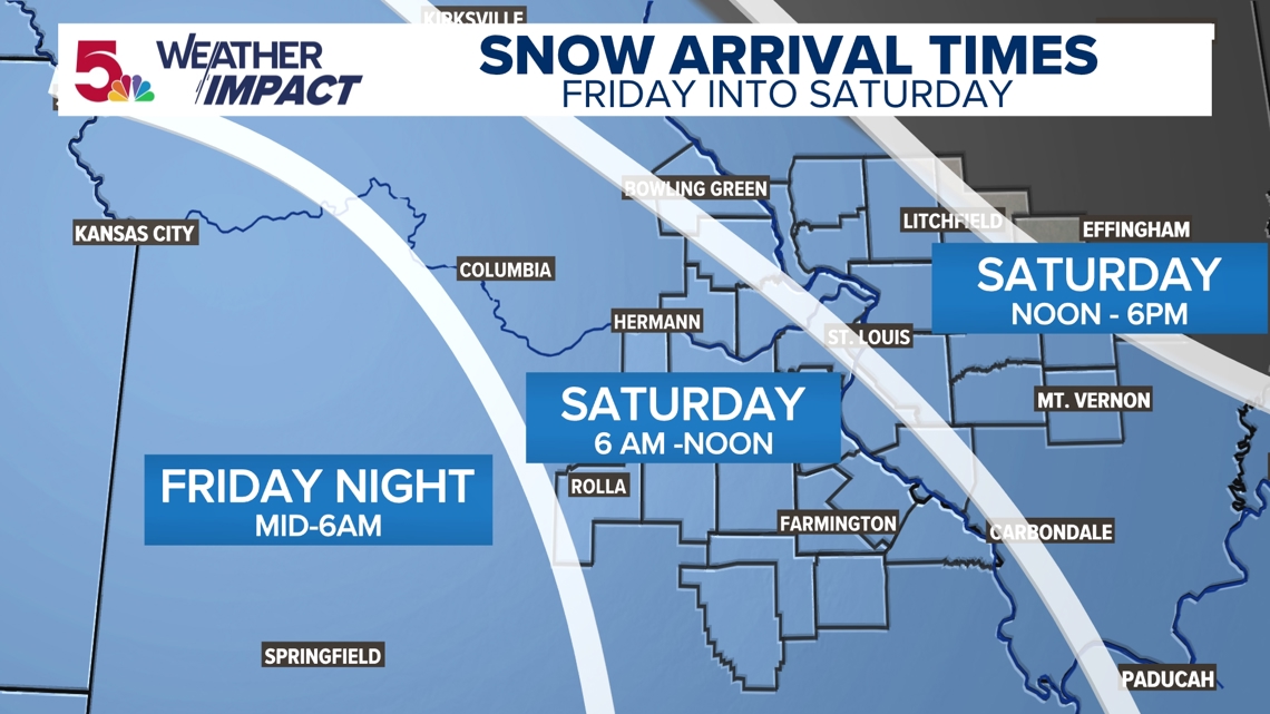 Winter Storm Watch issued for parts of St. Louis metro area: Here's ...