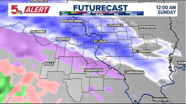 Heavy snow and icy mix to create hazardous road conditions in St. Louis ...