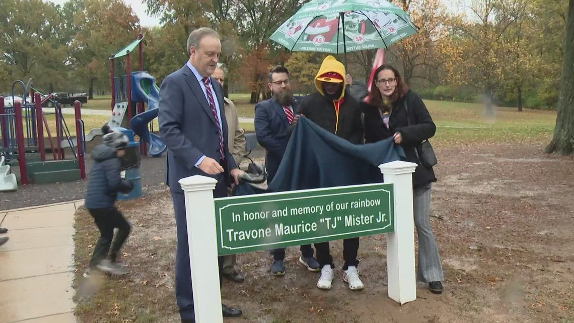 St. Louis playground dedicated to drowned child | ksdk.com