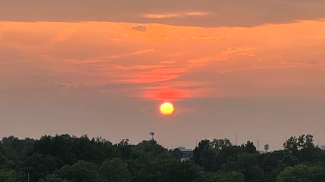 Why the sun is red in St. Louis | ksdk.com