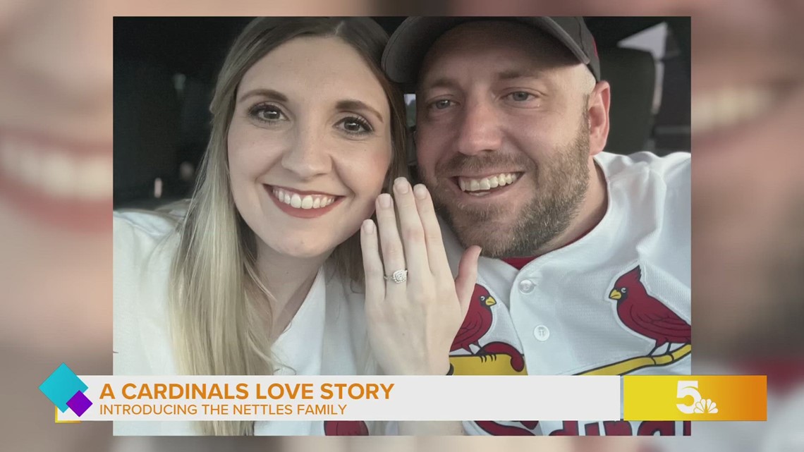 A proposal with Adam Wainwright and a baseball themed wedding | ksdk.com