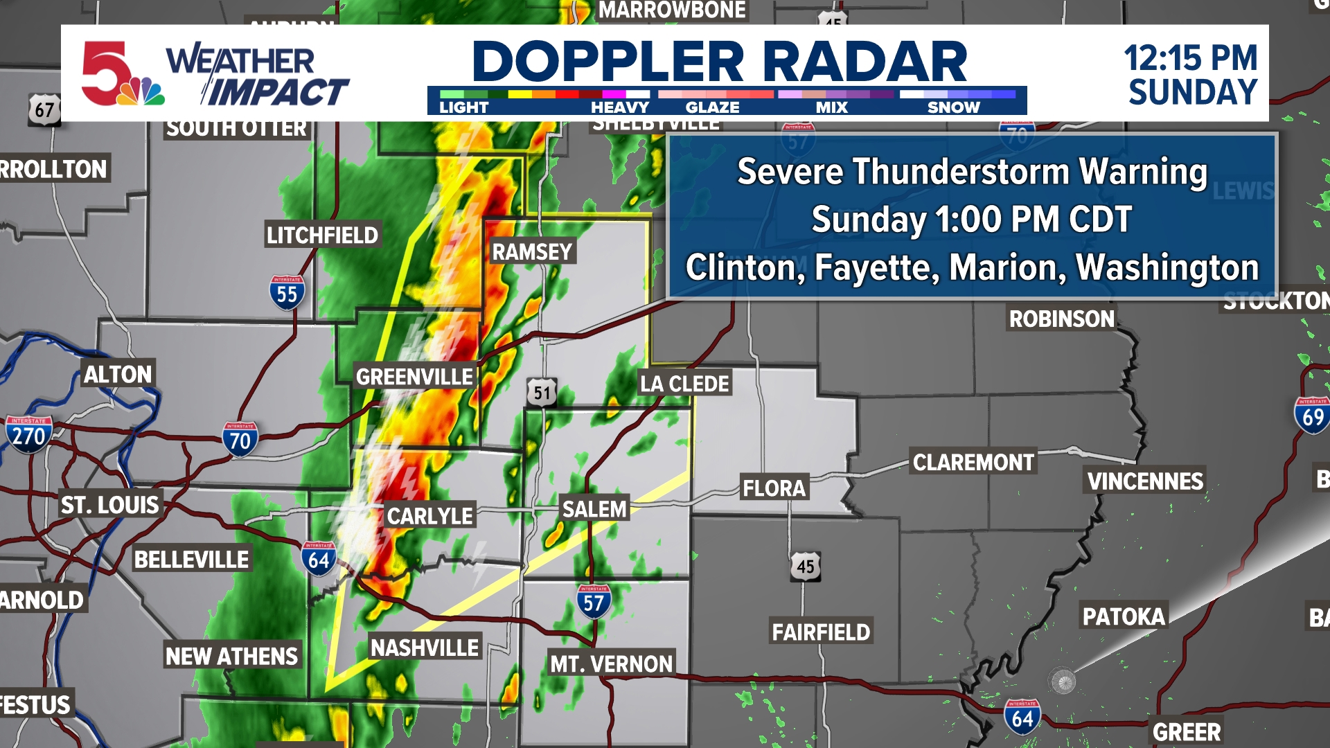 St. Louis forecast: Severe storms possible this weekend | ksdk.com