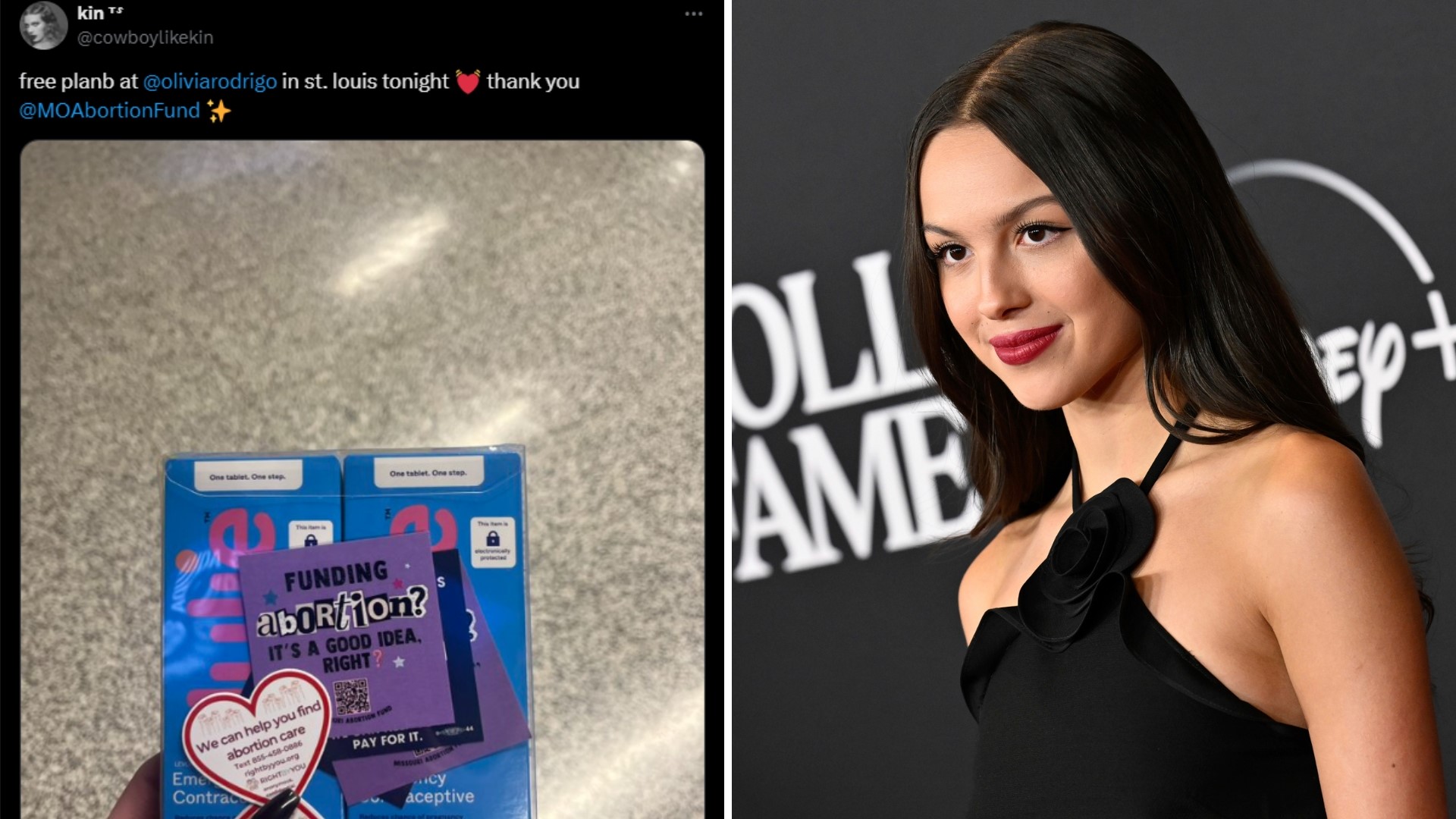 Olivia Rodrigo fans get birth control pills at singer's concert | ksdk.com