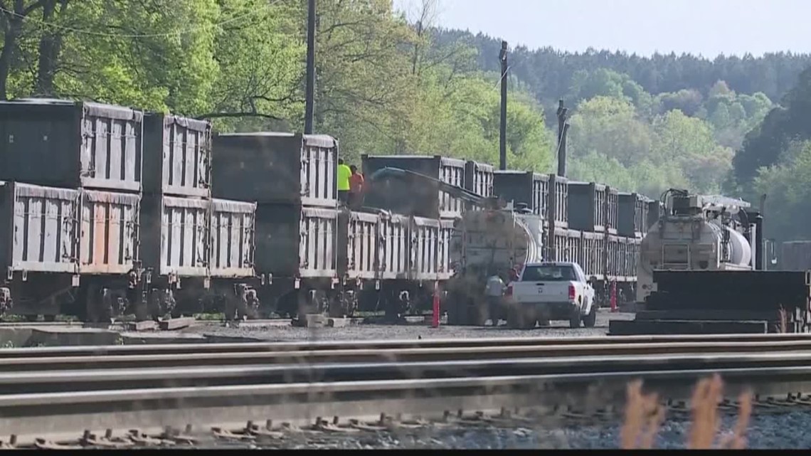 Febreze clearing the air around Alabama town after 'poop' train pulls ...