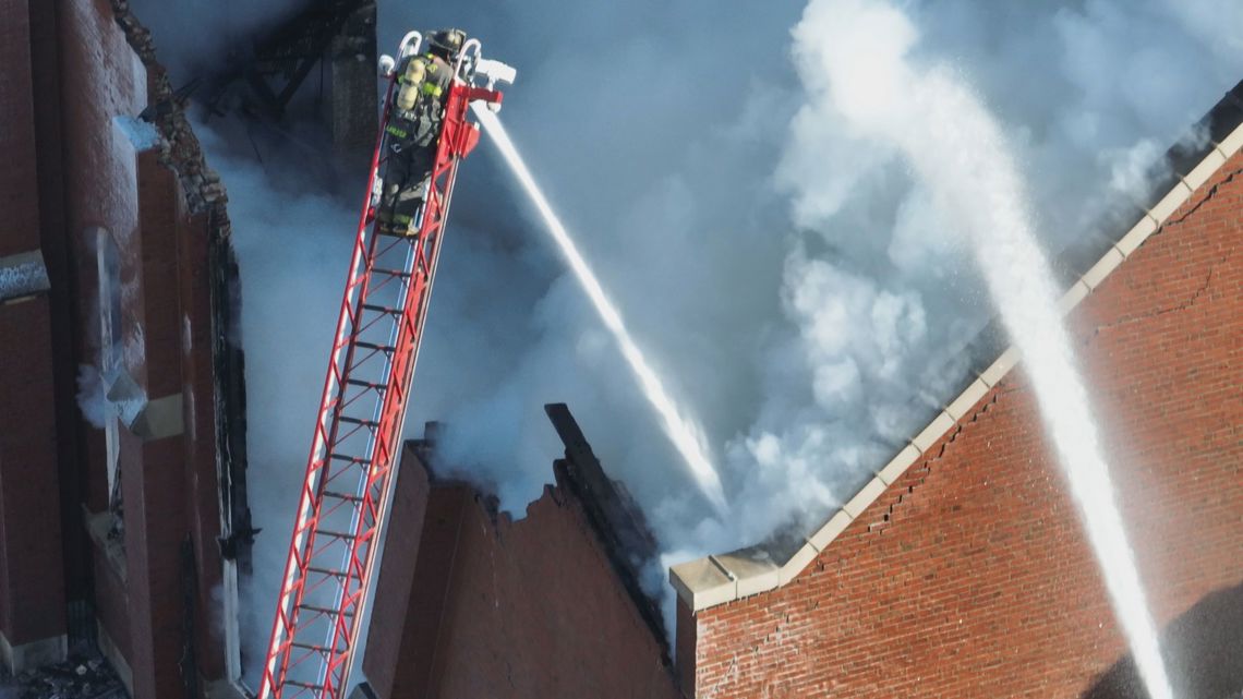 Vacant north St. Louis church suffers partial collapse during Monday ...