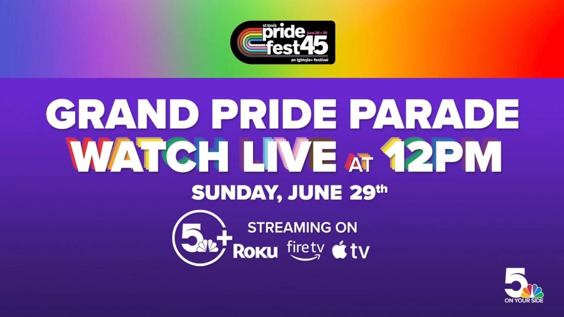 Watch the 2025 Grand Pride Parade on 5+! | ksdk.com